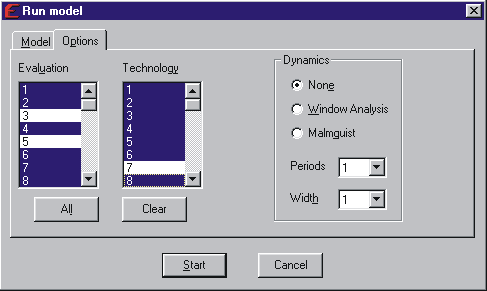 EMS Data Envelopment Analysis Software